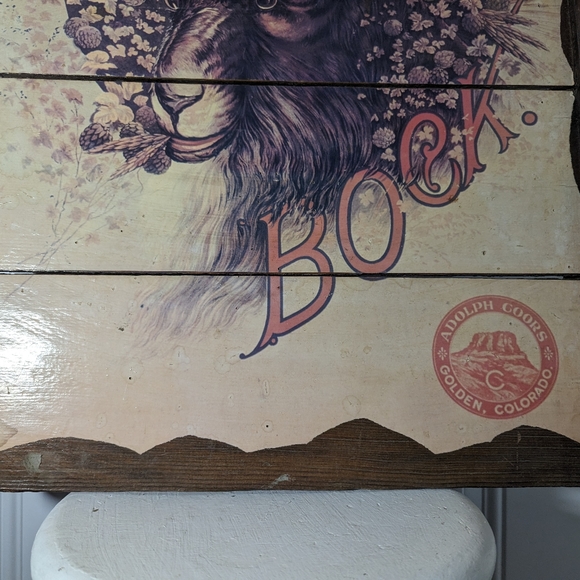 Coors | Art | Vintage Rare Coors Raisin Rack Golden Brewery Colorado ...